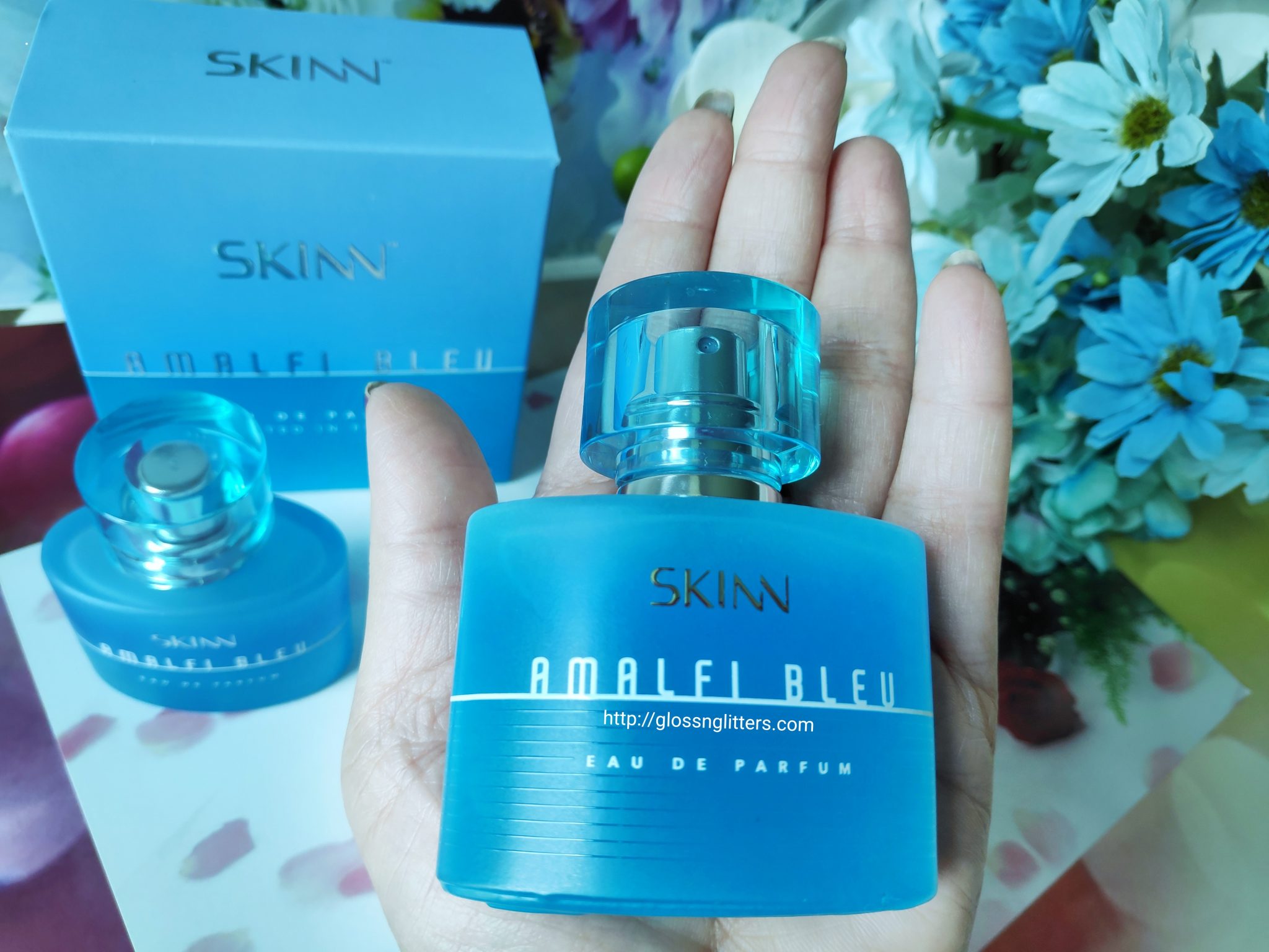 Titan SKINN - Amalfi Bleu Eau De Parfum for Women Review - Glossnglitters