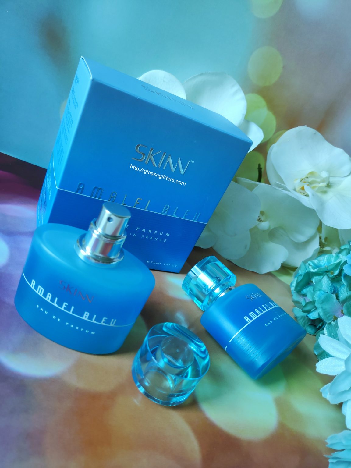 Titan SKINN - Amalfi Bleu Eau De Parfum for Women Review - Glossnglitters