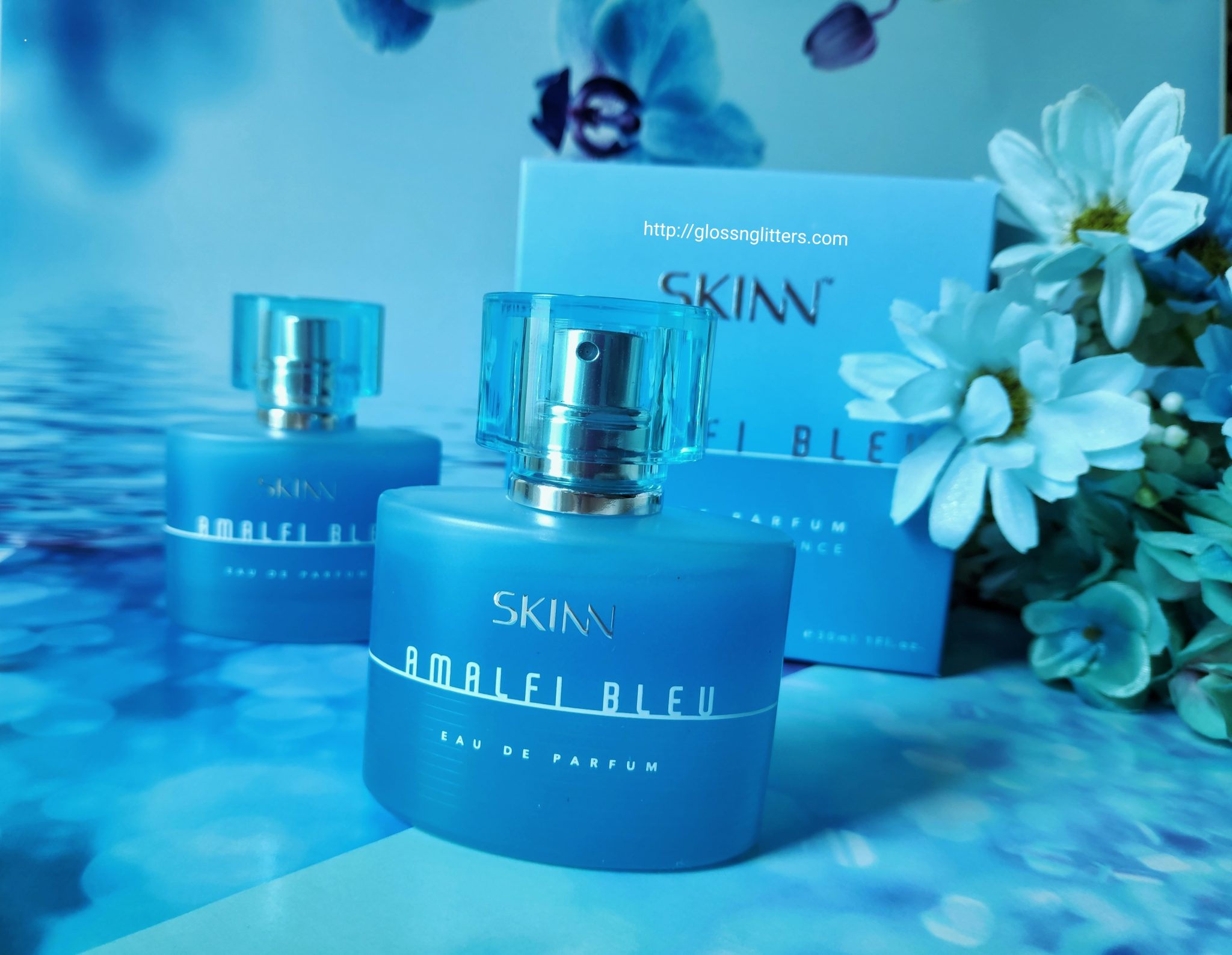 Titan SKINN - Amalfi Bleu Eau De Parfum for Women Review - Glossnglitters