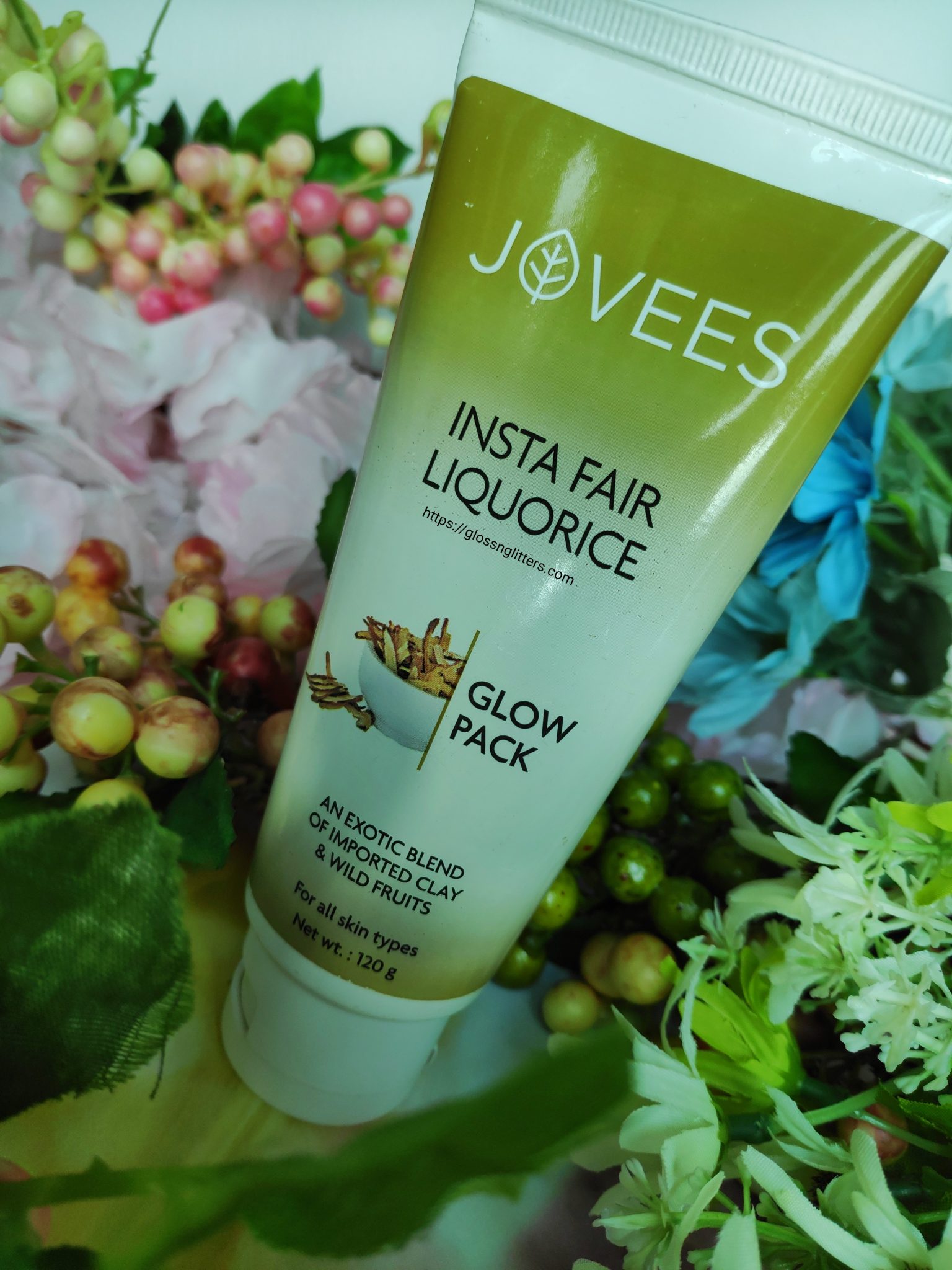 Jovees Insta Fair Liquorice Glow Pack Review - Glossnglitters