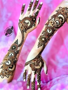 25+ Latest Full Hand Mehndi Designs For Eid 2021 - Glossnglitters