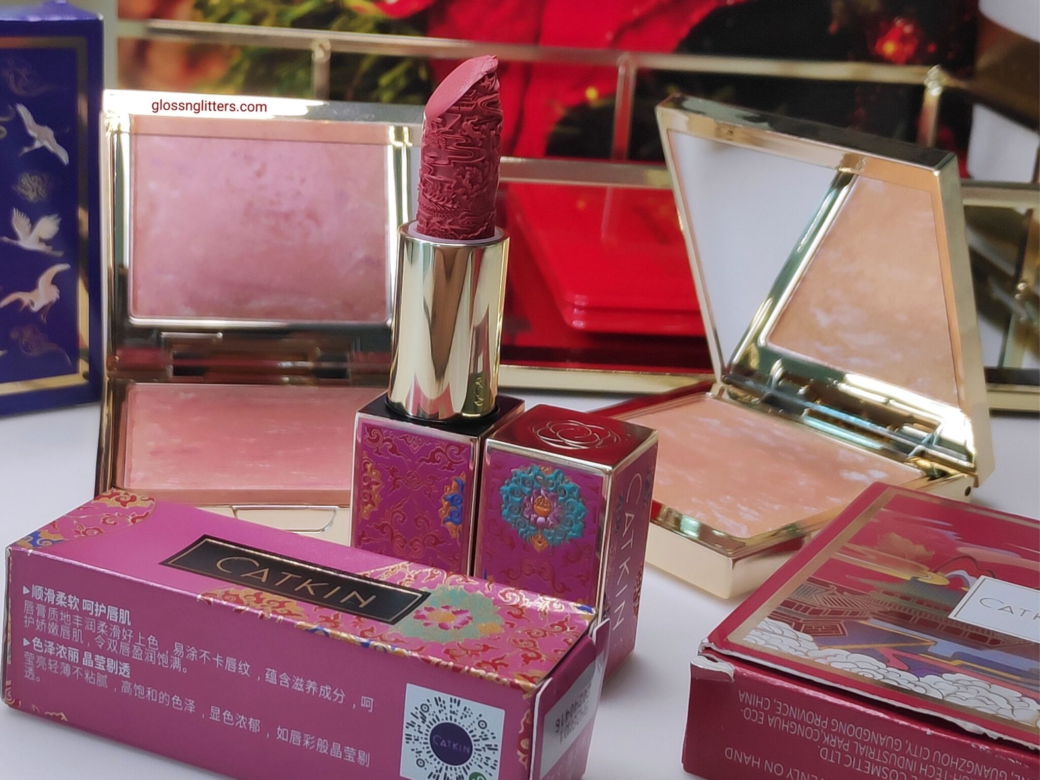Catkin Cosmetics Blush & Lipstick You Need To Try! - Glossnglitters