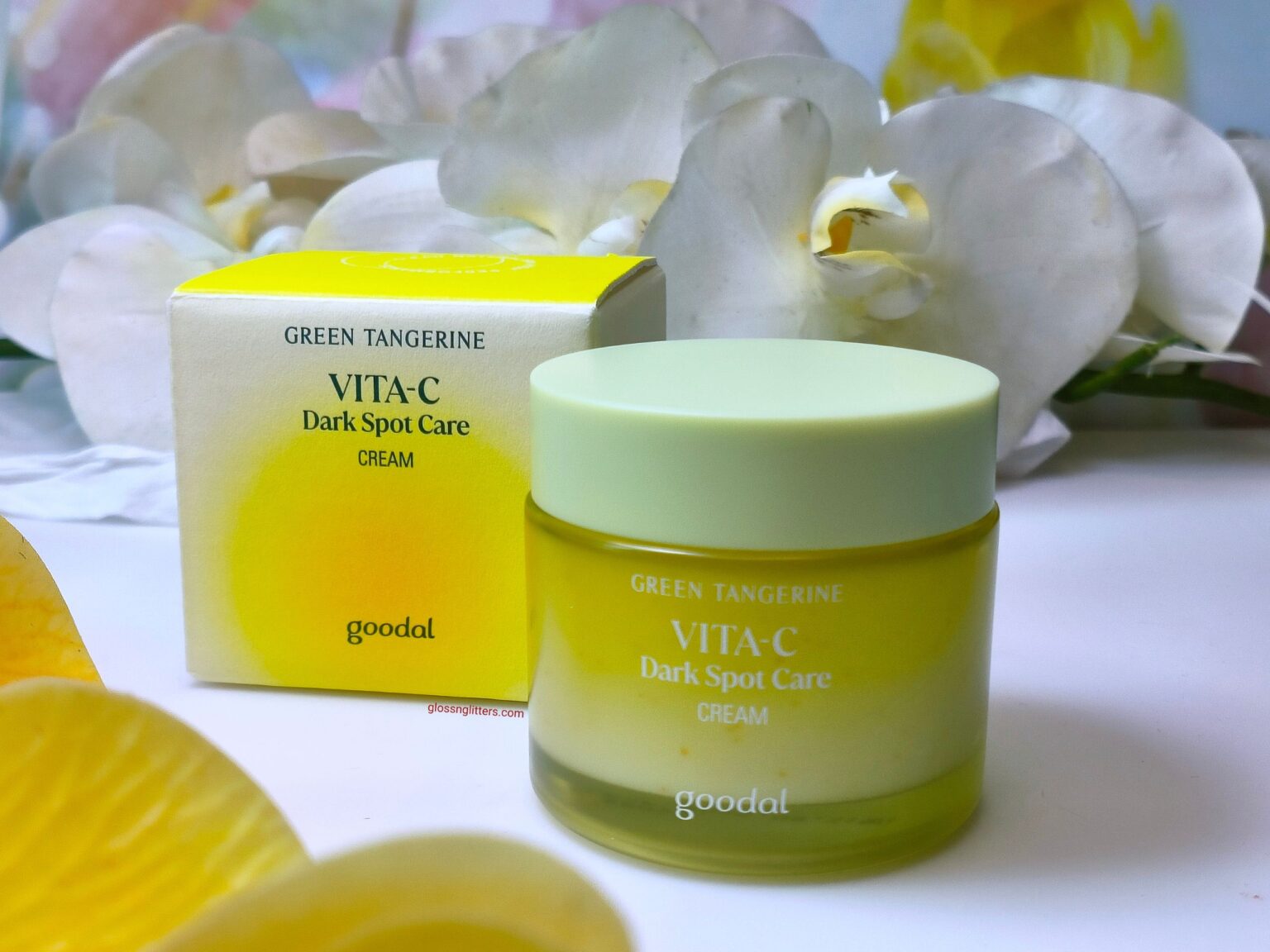 Goodal Green Tangerine Vita C Dark Spot Care Cream Review - Glossnglitters