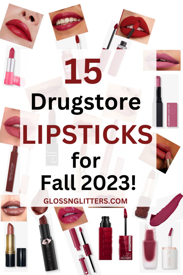 15 Drugstore Lipsticks You Need To Wear This Fall & Winter - Glossnglitters