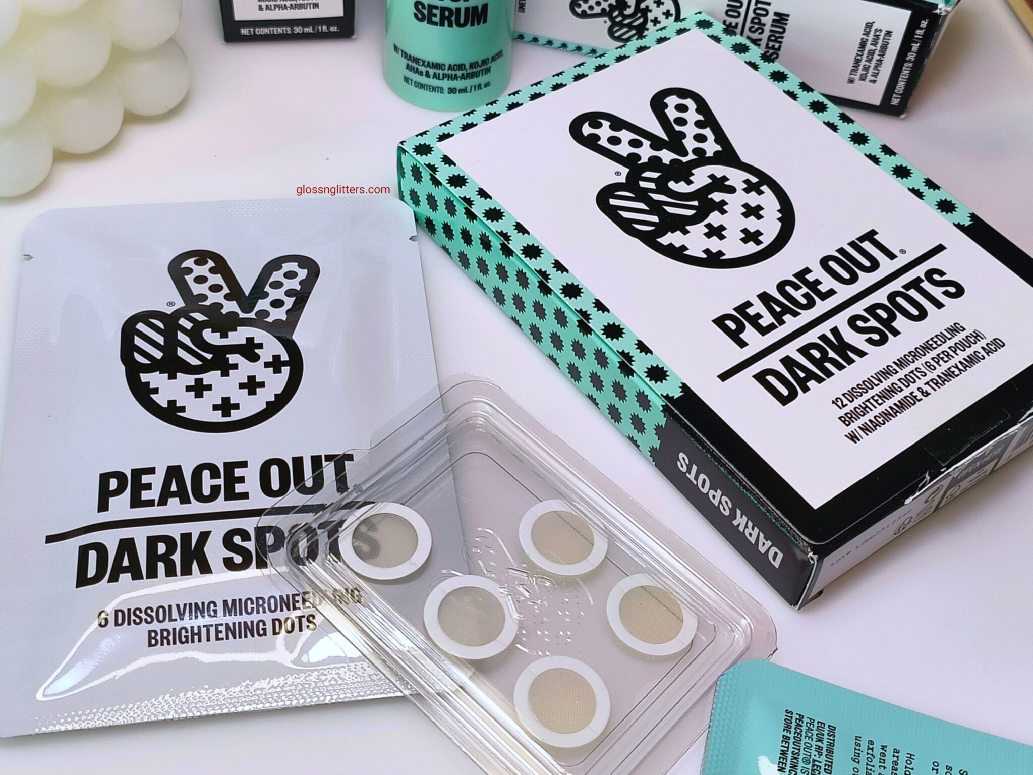 Innovative Skin Brightening Micro-Needling Dots - From Peace Out ...