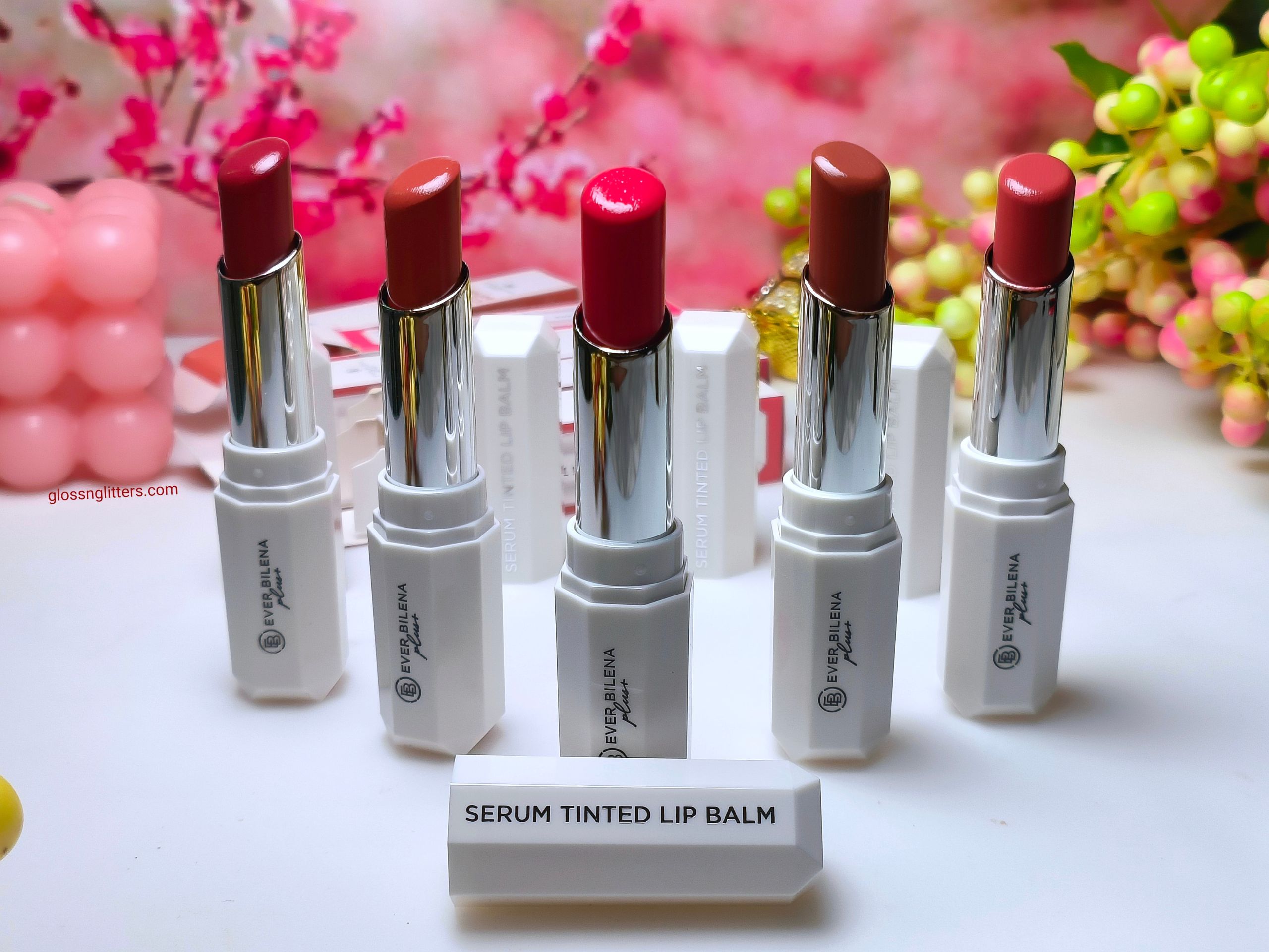 Ever Bilena Tinted Serum Lip Balm Review - New Shades - Glossnglitters