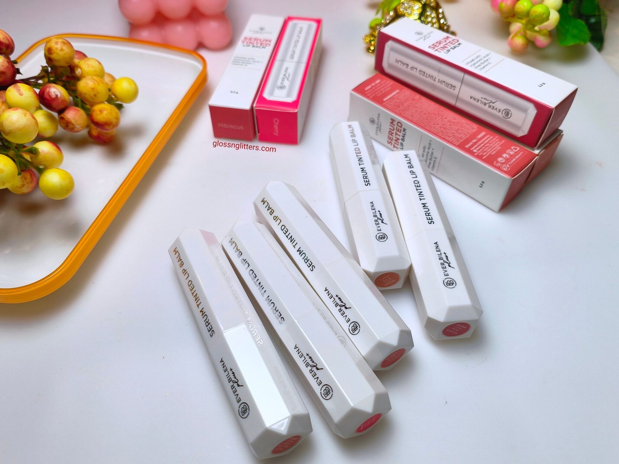 Ever Bilena Tinted Serum Lip Balm Review - New Shades - Glossnglitters
